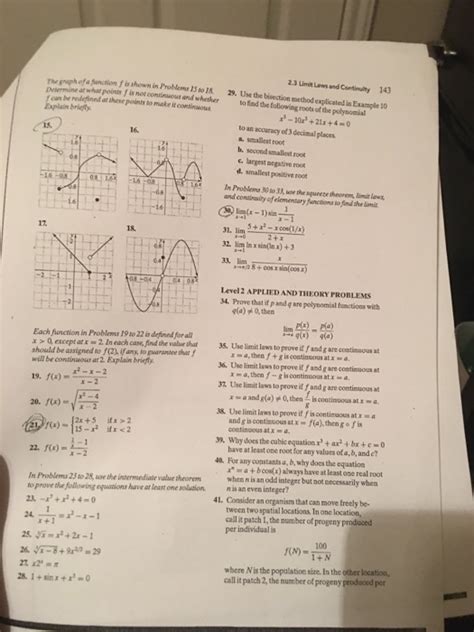 solved 23 mit laws and continuity 143 the sraph of a