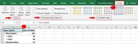 How To Format A Pivot Table In Excel Simple Steps