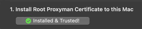 Install Certificate For Ios Ui · Issue 63 · Proxymanappproxyman
