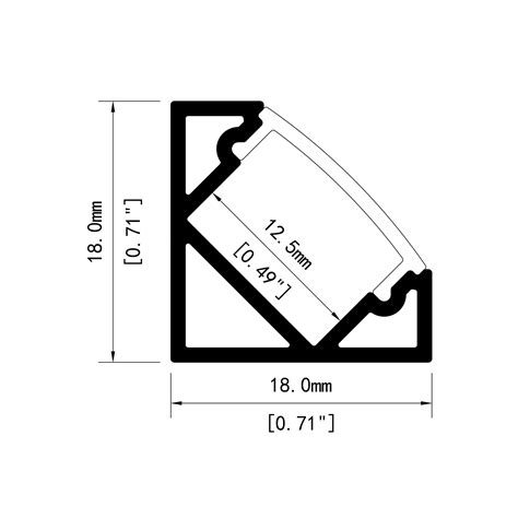 Corner Led Profile Tungwille Industry Development Sz Coltd