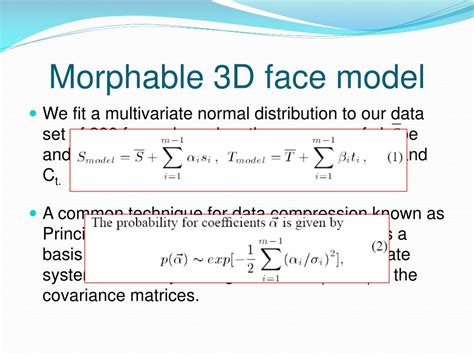 Ppt A Morphable Model For The Synthesis Of 3d Faces Powerpoint Presentation Id 2412795