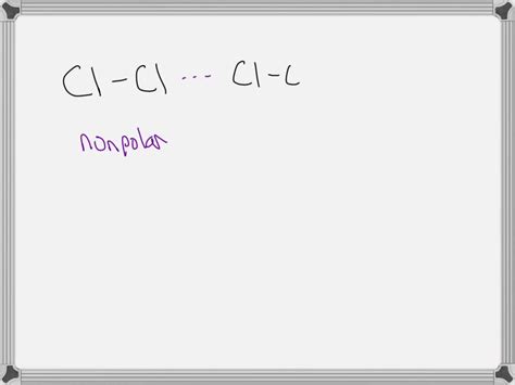 The Molecular Formula Of Chlorine Gas Is Cl2 One Molecule Of This Gas Would Be Attracted To
