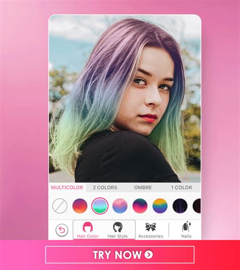 Try Hair Color App Colorfeda
