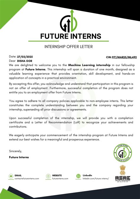 Machinelearning Internship Ai Futureinterns Disha Gor