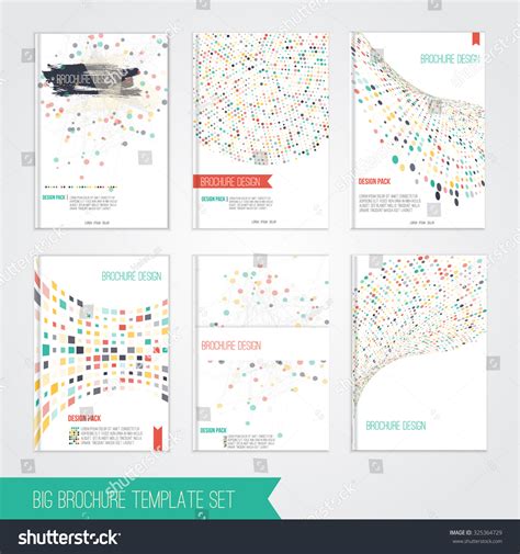 Vector Brochure Cover Design Templates Abstract Stock Vector Royalty Free 325364729 Shutterstock
