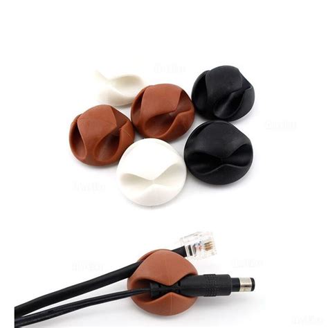 Держатель для кабеля с 2 слотами органайзер зажим для кабеля настольная аккуратная органайзер