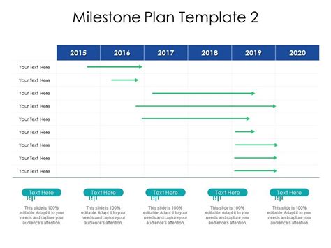 Milestone Plan Template Ppt Powerpoint Presentation Background Images
