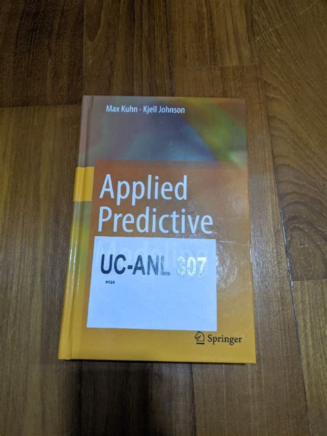 Applied Predictive Modelling Hobbies And Toys Books And Magazines Textbooks On Carousell