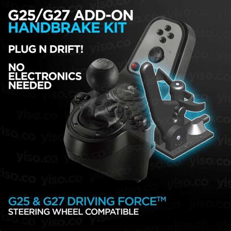 Jual Logitech G G Handbrake Kit Steering Wheel Add On Mod Diy Di Seller Hunter Shop Tegal