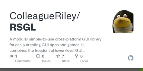 Rsgl Simple To Use Modular Single Header Gui Library Freedom Medium Level Convenient