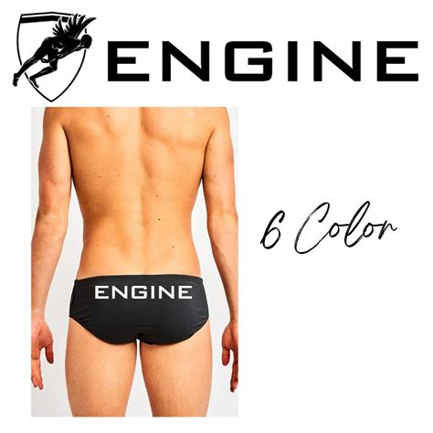 【楽天市場】【輸入品】 Engine Club Cut Pool White Logo 水着 男性用 全年齢対象 全レベル対象 B12 M イタリア生地 スイムウェア 送料無料