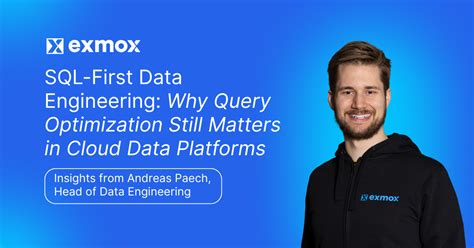 Sql First Data Engineering Why Query Optimization Still Matters In