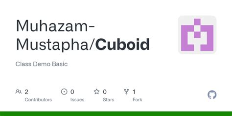 Github Muhazam Mustapha Cuboid Class Demo Basic