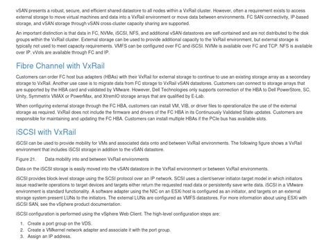External Storage Resources For Supplemental Storage Dell Vxrail Tech