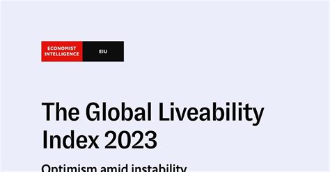 2023 Global Liveability Index Pdf Docdroid