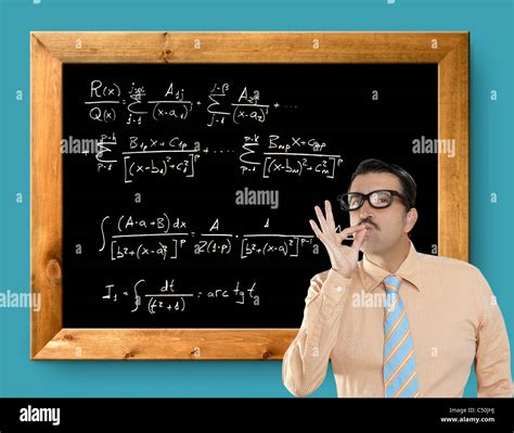 Mathematical Formula Genius Nerd Geek Easy Resolve Positive Gesture