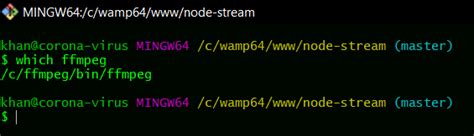 Node Media Trans Server Startup Failed Ffmpeg C Ffmpeg Bin Ffmpeg Cannot Be Executed Issue