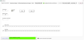 LP5813 12WCSPEVM Issues Connecting GUI To USB2ANY Power Management Forum Power Management