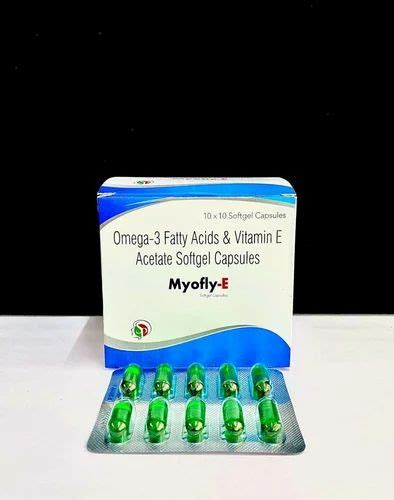 Vitamin E 400 Iu Omega 3 500mg Softgel Capsule At Rs 1480box