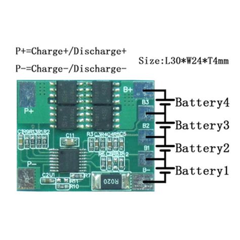 3s 4s 7a Battery Management System Li Ion Lifepo4 Bms Lithium Battery And Protection Board