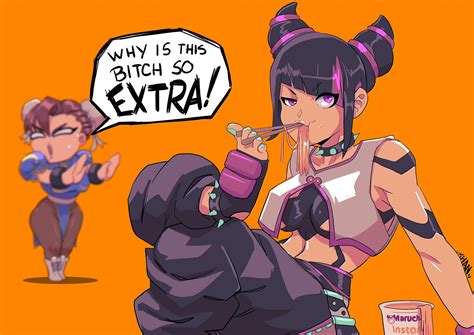 vs Йу 5 60 Bitch Ж Chun Li Juri Han Han Juri Джури Хан Street Fighter Уличный Боец