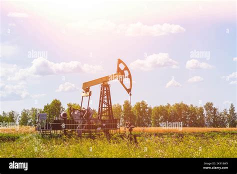 Oil Injection Oil Production Plant Gas Production Oilfield Site