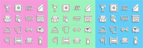 Set Line Please Do Not Disturb Wi Fi Wireless Internet Interior Fireplace Swimming Pool