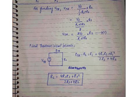 Solution Thevenin And Norton Theorem Studypool