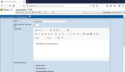 Testlink Introduction