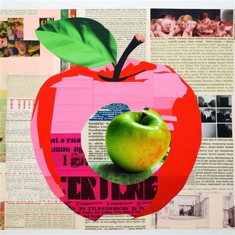 Apple Collage Poster Fruit Free Photo Illustration Rawpixel