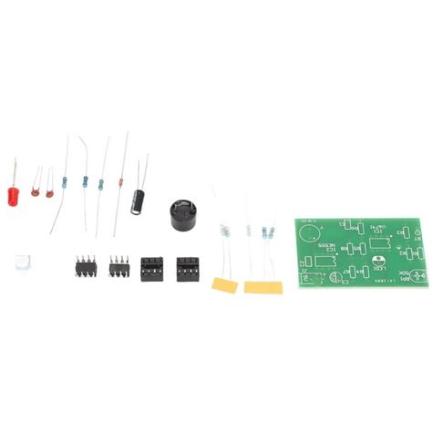 Ccdes Temperature Buzzer Kit Pcb Board Thermistor Temp Alarm Module Diy Practical Training Parts