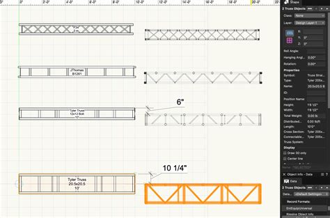 Truss And Hanging Position Missing Oip Fields In Worksheets