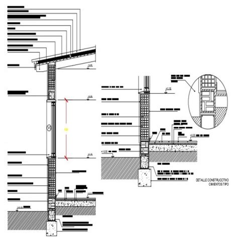 Different Structural Units Detail Section D View Cad Construction Block Dwg File Artofit