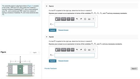 Solved The Assembly Shown In The Figure Below Figure 1