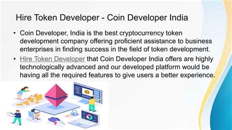 Hire Token Developer Coin Developer India Pptx