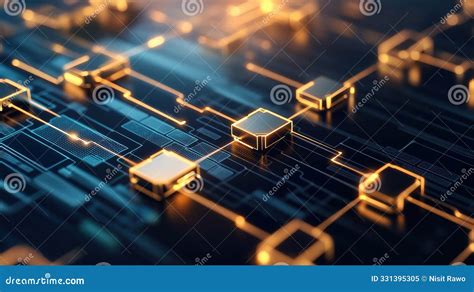 Complex Network Diagram With Encrypted Pathways Data Protection