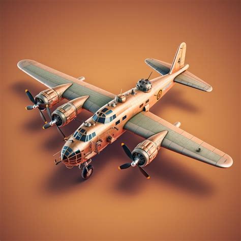 Premium AI Image A Model Of A Plane With The Letters Air Force On The Side