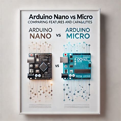 Arduino Nano Vs Micro Comparing Features And Capabilities
