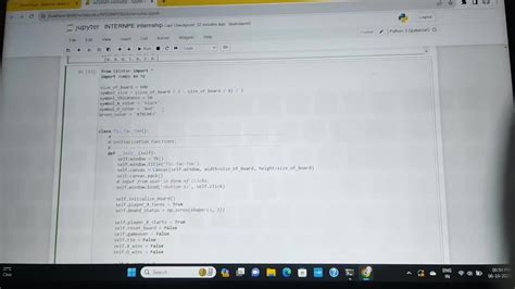 Python Gamedevelopment Internshipexperience Madasu Prashanth