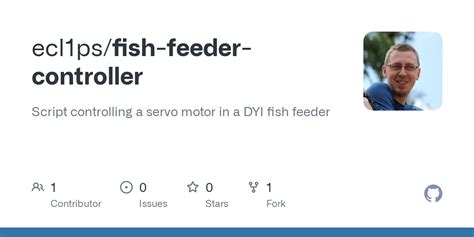 Github Ecl Ps Fish Feeder Controller Script Controlling A Servo Motor In A Dyi Fish Feeder