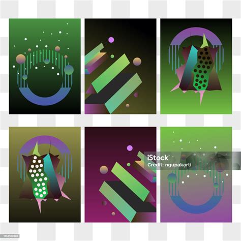 활기찬 그라데이션 배경 벡터와 커버 디자인 서식 파일의 집합입니다 소식통 미래 현대 디자인입니다 현수막 배너 전단지 프레젠테이션 표지 및 보고서 템플릿에 적용 가능 합니다