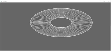 [c opengl] 두근두근 도넛 flowerroot