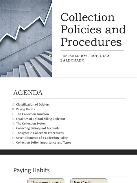 Collection Policies And Procedures Pdf Money Business