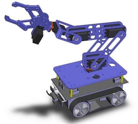 Robot Kit Ra 001 Six Servo Robot Arm Dagu China Manufacturer