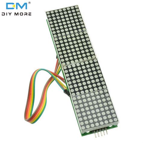 Diymore MAX LED Microcontroller In Display With P Line Dot Matrix Control Module For