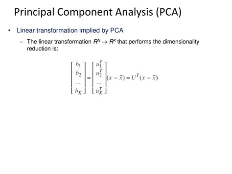 Ppt Pca Explained Within The Context Of Face Recognition Powerpoint Presentation Id 4132073