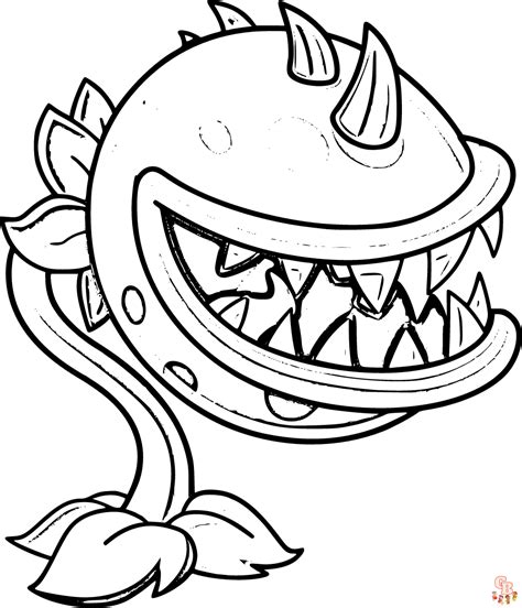Coloring Plants Vs Zombies Coloring Page Ohuhu Art Markers Bilarasa