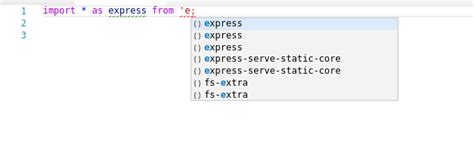 node js duplicate in module import suggestion typescript nodejs on