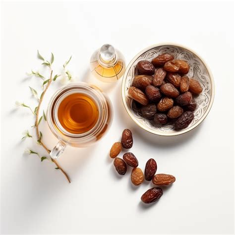 Premium Ai Image Fresh Dates With Honey