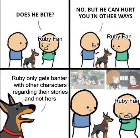 Still Waiting On Ruby Getting To Share Stuff From Her Past R Rwbycritics